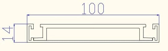 Muses Aluminium Slimline Tile Insert Floor Grate Brushed Gold - – Tezmo