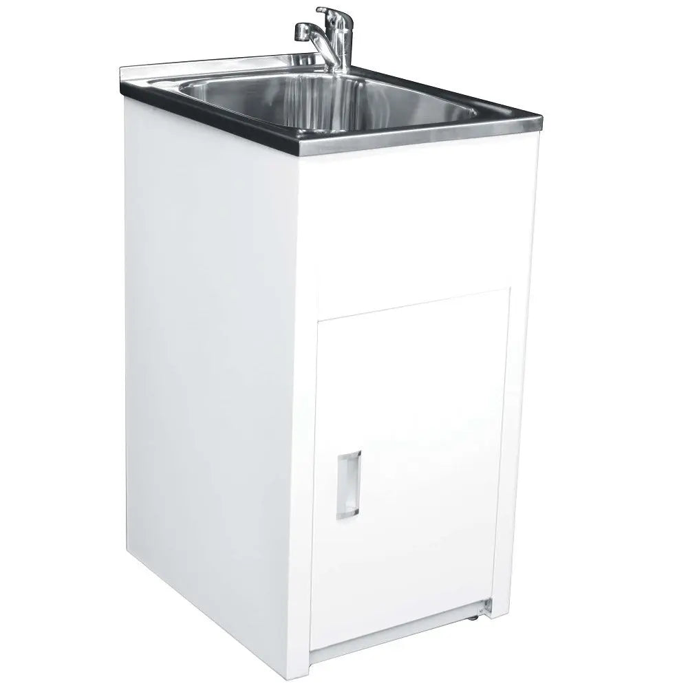 LAVASSA 35L Laundry Trough and Cabinet - 266.00- Shop name – Tezmo
